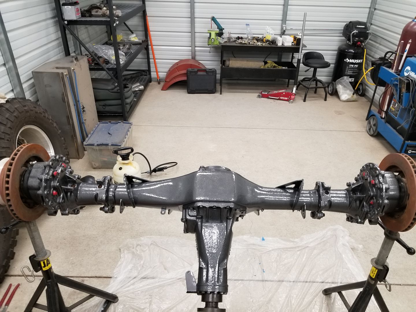 Painting axles for NON-show Willys | Old Willys Forum